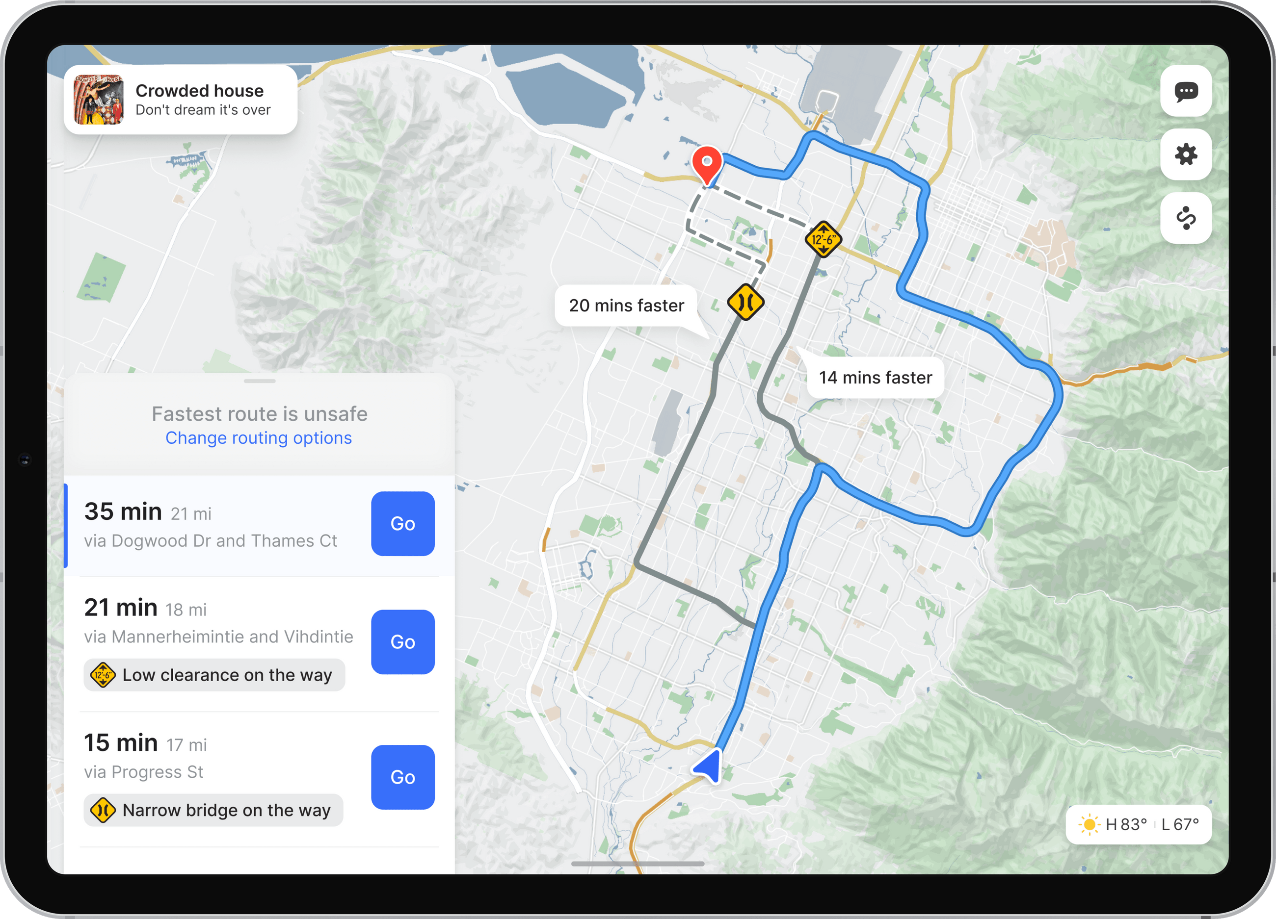 Improve Driver Safety with Route Notifications - Mapbox Blog
