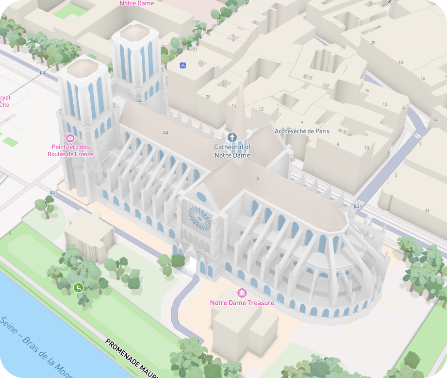 Explore Cities and Landmarks in 3D with Mapbox Standard