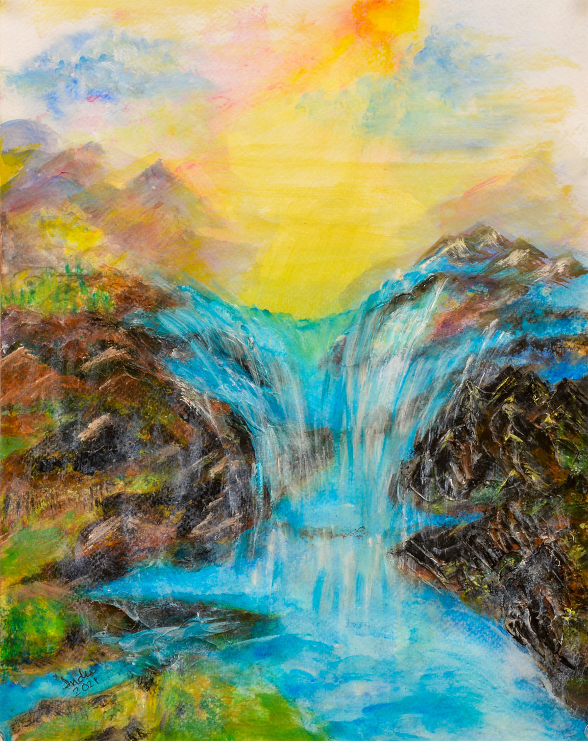 Call of the Mountains | Paintings | Salt Marsh Studios