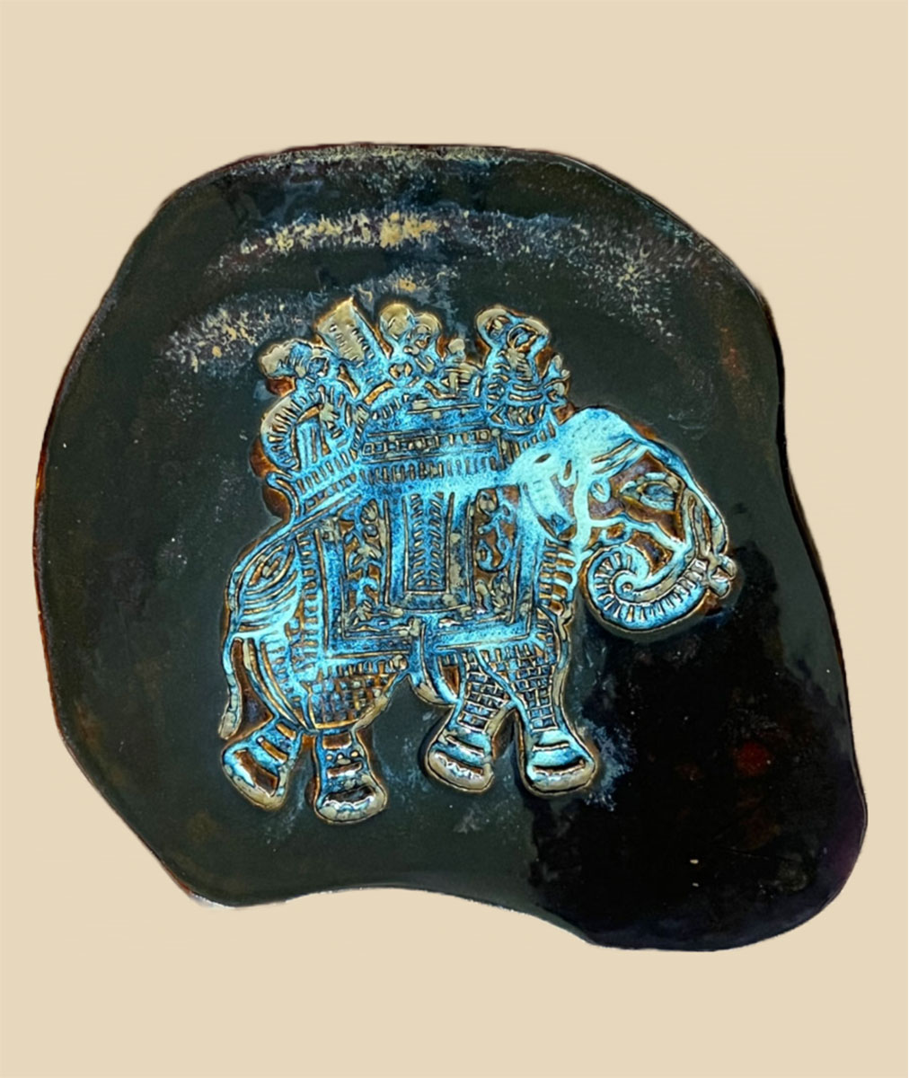 Elephant Tile | Ceramics | Salt Marsh Studios