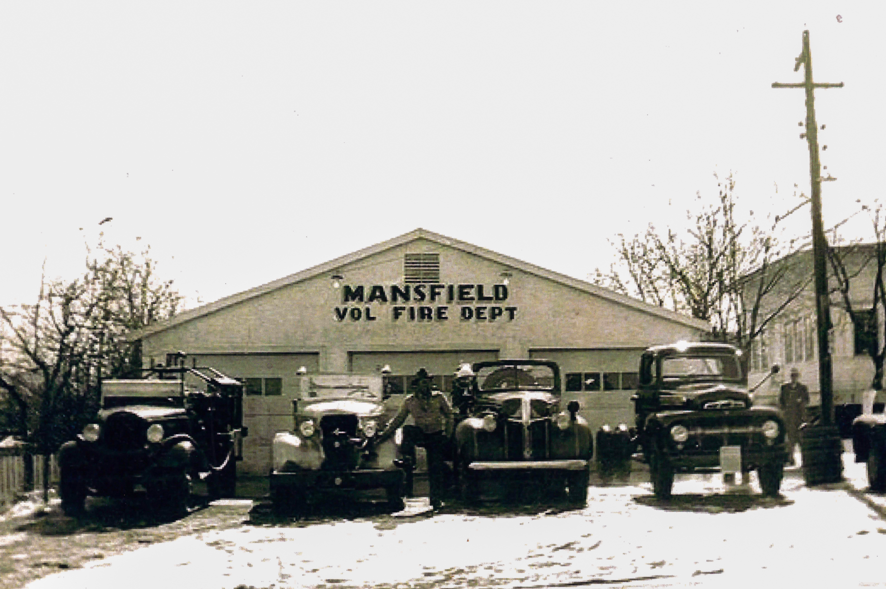Mansfield Fire Station, ca. 1947