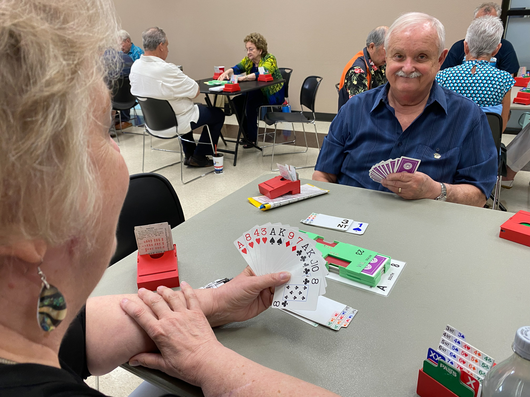 Four local bridge players earn Life Master status