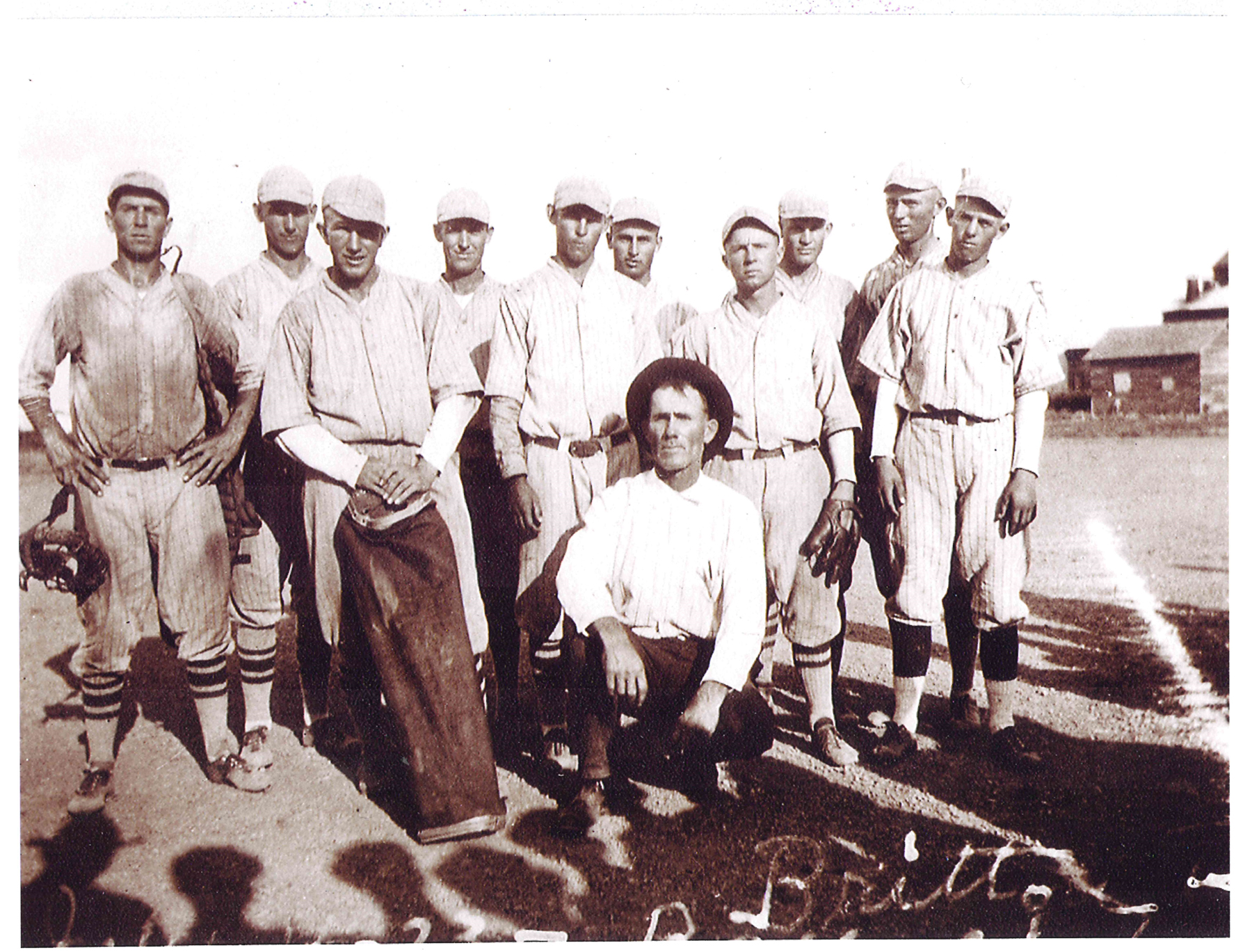 Britton Baseball Club, ca. 1923