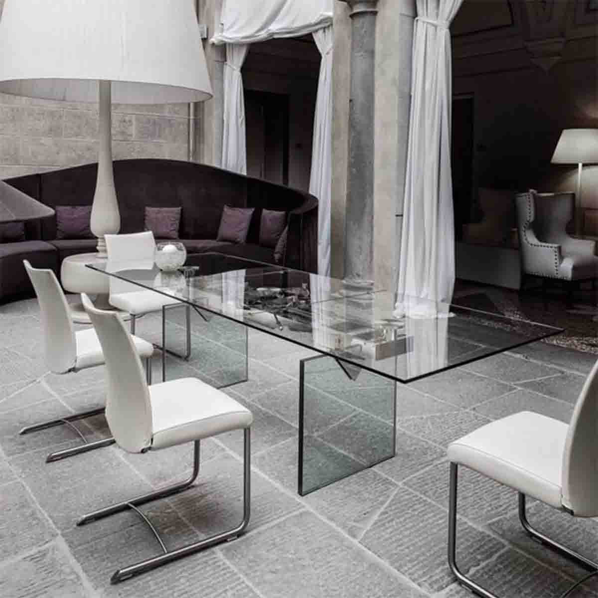 Marble, Luxury and Modern Quasar Dining Table by Naos in IOTA Furniture