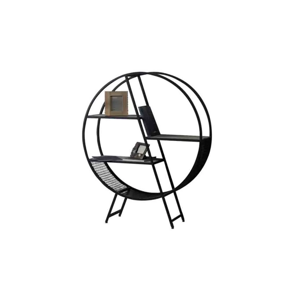 Luxury, Modern and Bespoke Circular Bookcase by IOTA in IOTA Furniture