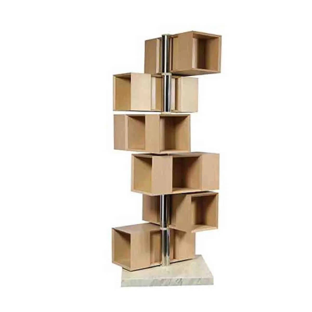 Wooden, Modern and Luxury Tony Bookcase by IOTA in IOTA Furniture