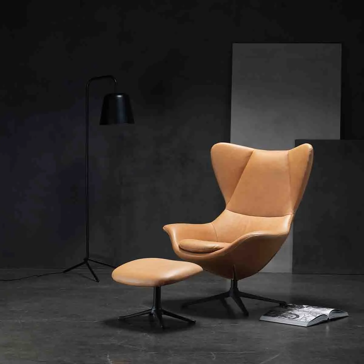 Nordic, Modern and Comfortable Stilo Armchair by Flexlux in IOTA Furniture