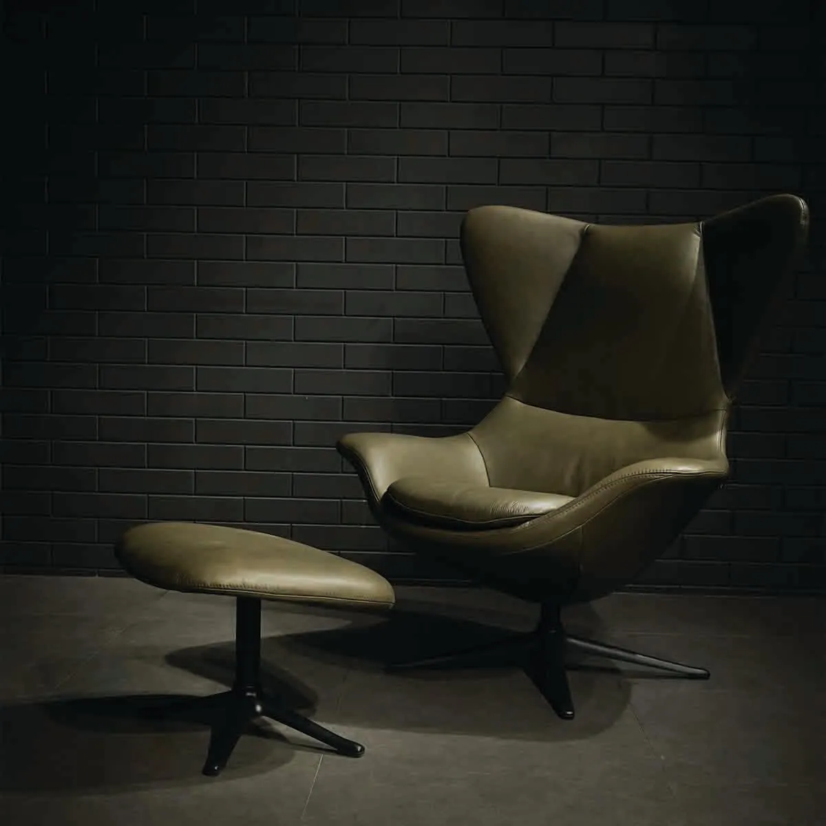 Nordic, Modern and Comfortable Stilo Armchair by Flexlux in IOTA Furniture