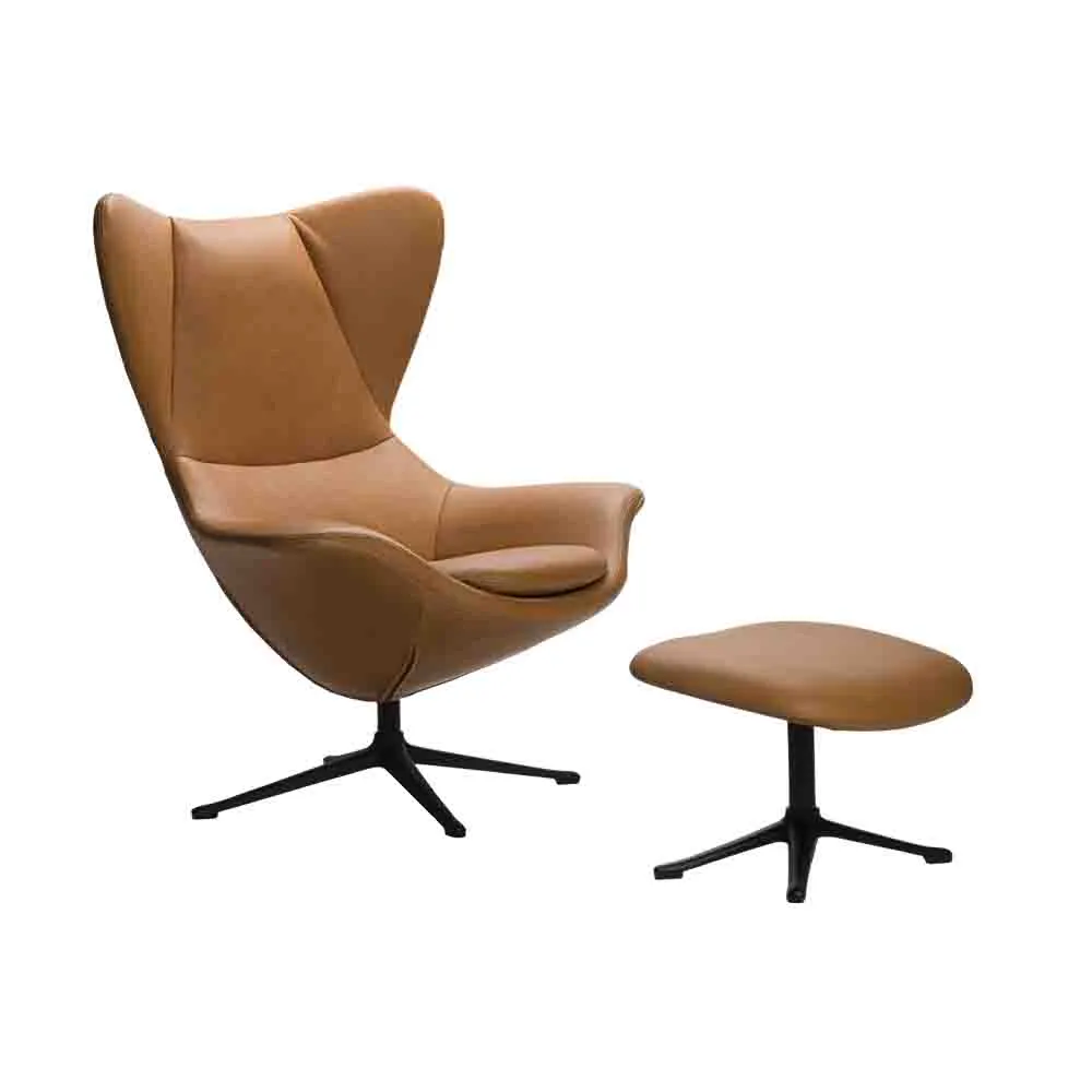 Nordic, Modern and Comfortable Stilo Armchair by Flexlux in IOTA Furniture