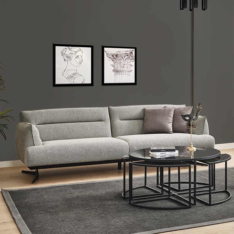 Wood, Modern and Luxury Polo Sofa Set by IOTA in IOTA Furniture