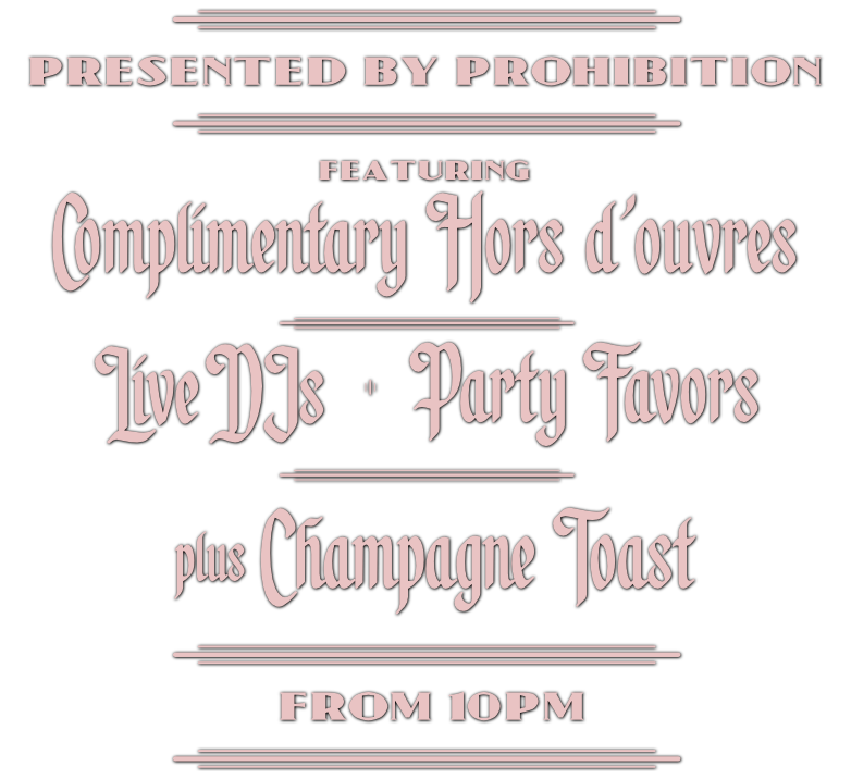 Prohibition Charleston - Best Cocktail Bar in Charleston, SC