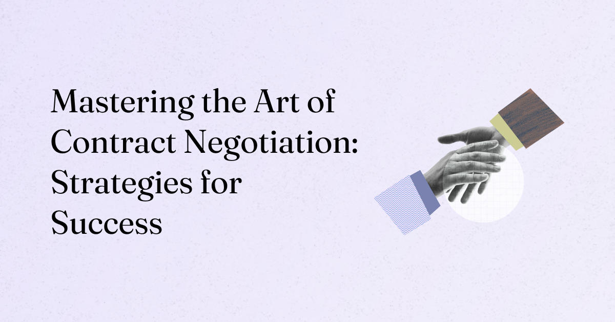 Top Contract Negotiation Strategies