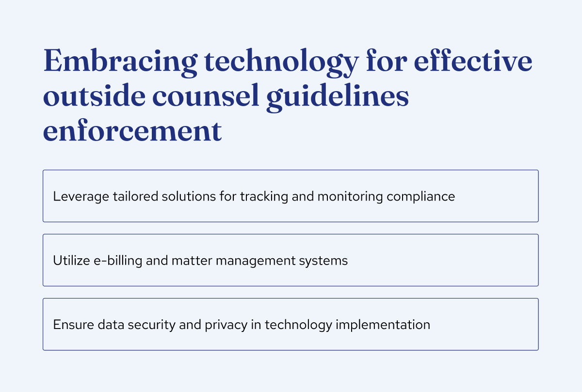 How to Build Effective Outside Counsel Guidelines?