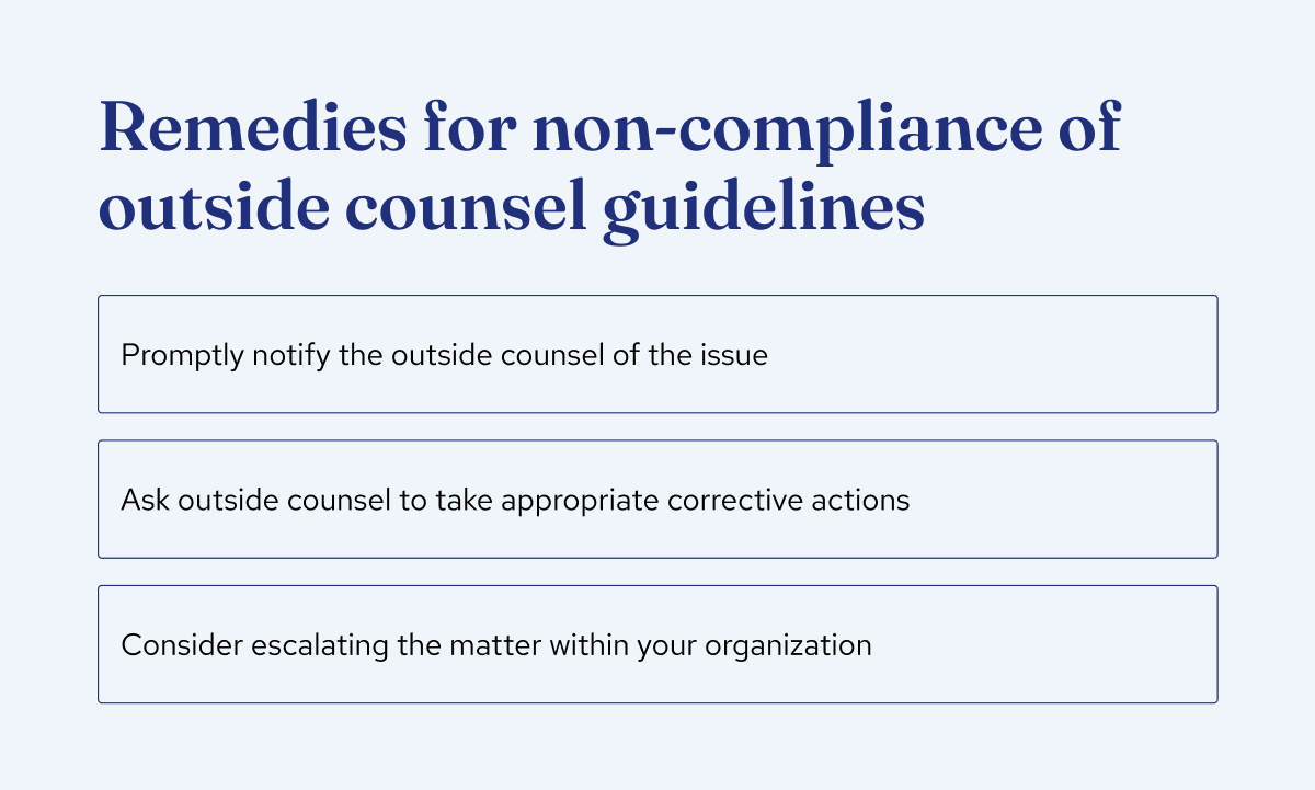 How to Build Effective Outside Counsel Guidelines?