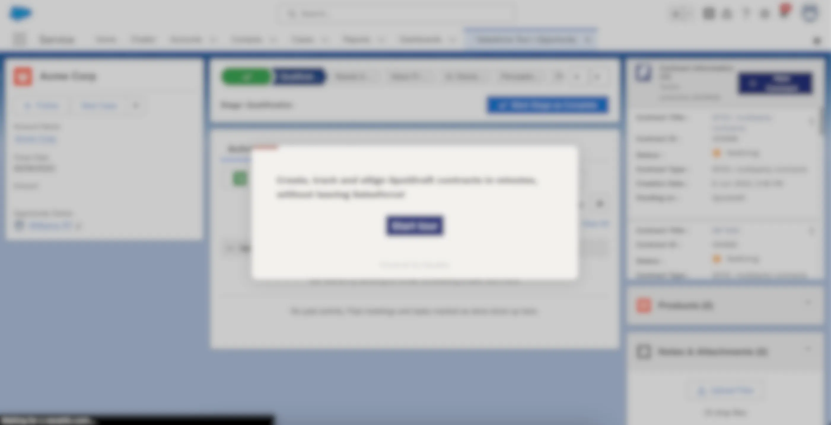 SpotDraft Product Demo | Salesforce Integration