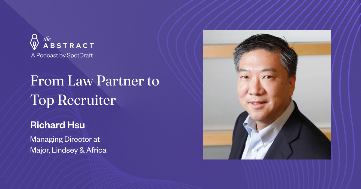 From Law Partner to Top Recruiter: Richard Hsu, Managing Director at ...