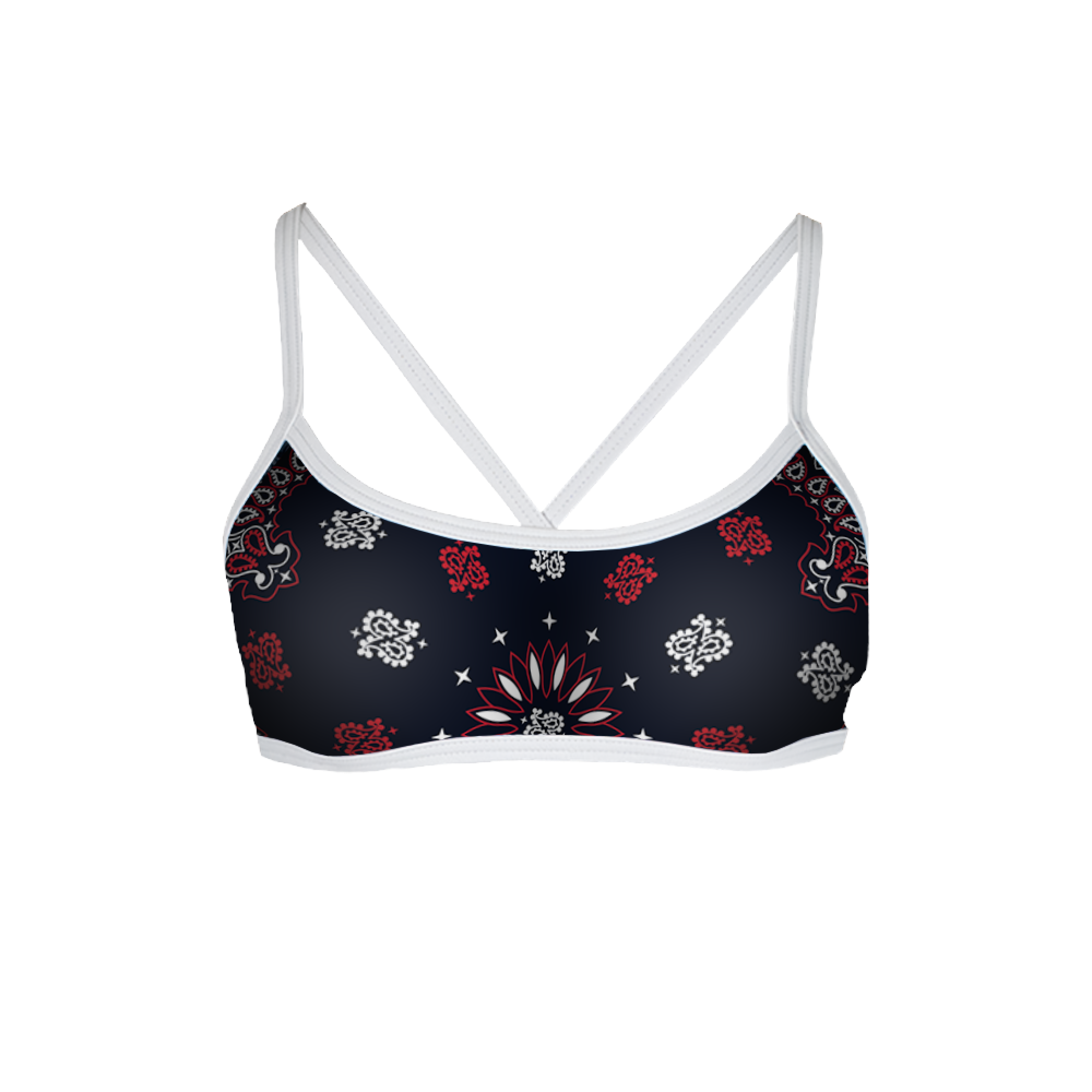 Austin Surhoff Signature Red/White/Blue Top | Fike Swim