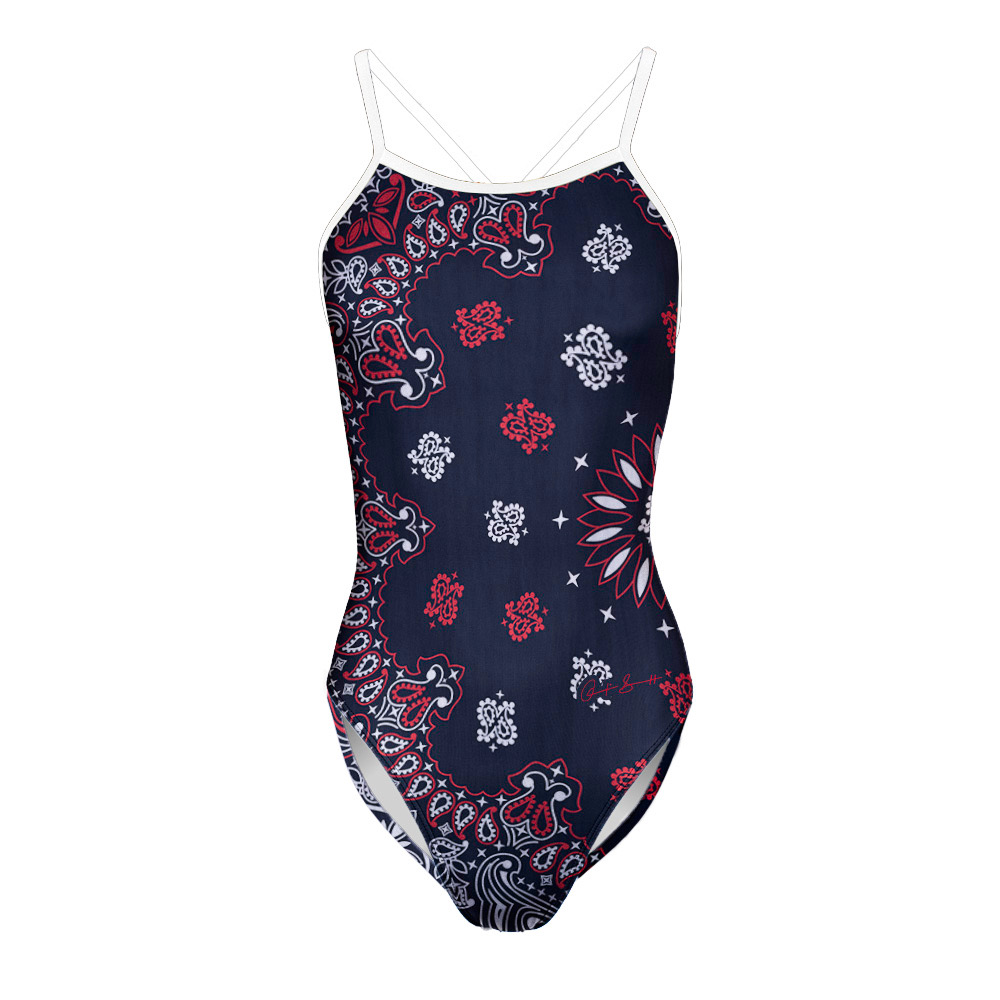 Austin Surhoff Signature Suit Activeback RWB | Fike Swim