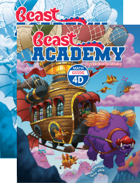 Random Math Bookstore | Beast Academy 4D | Ages 10-12