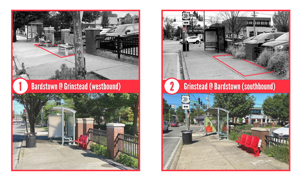 Stadium Bus Stop Seats