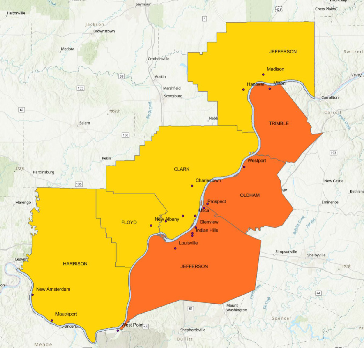 Ohio River Corridor Planning