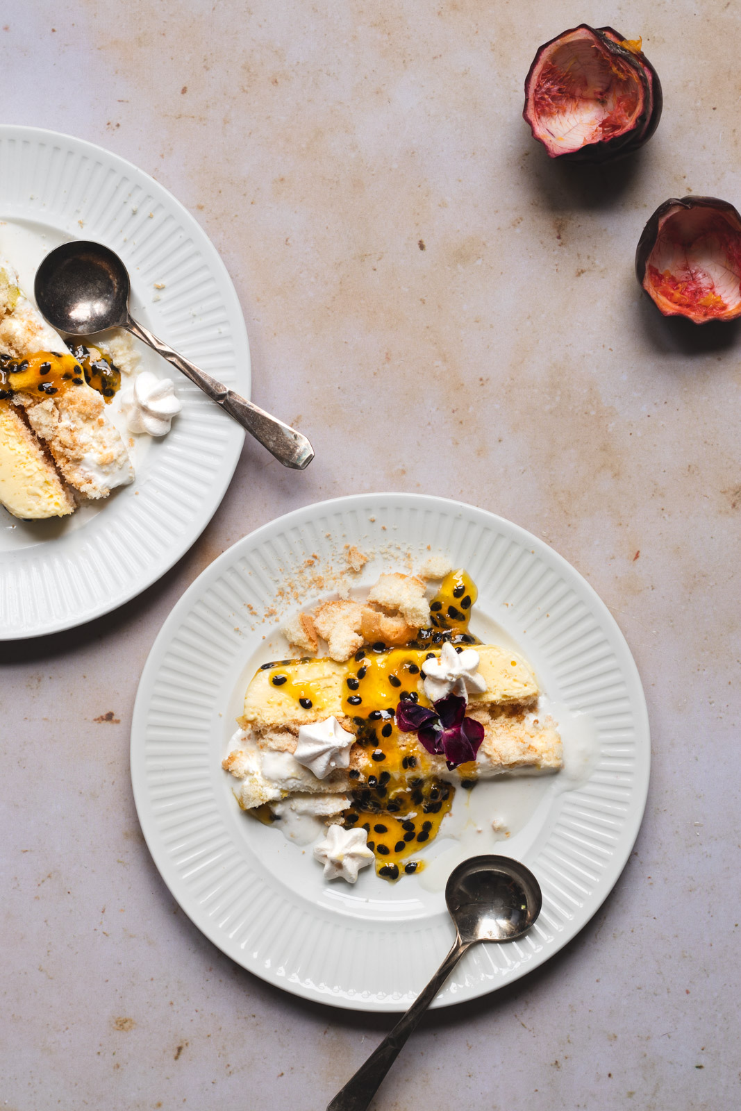 Vanilla-Lime Parfait with Passion Fruit Syrup | The Maker Makes