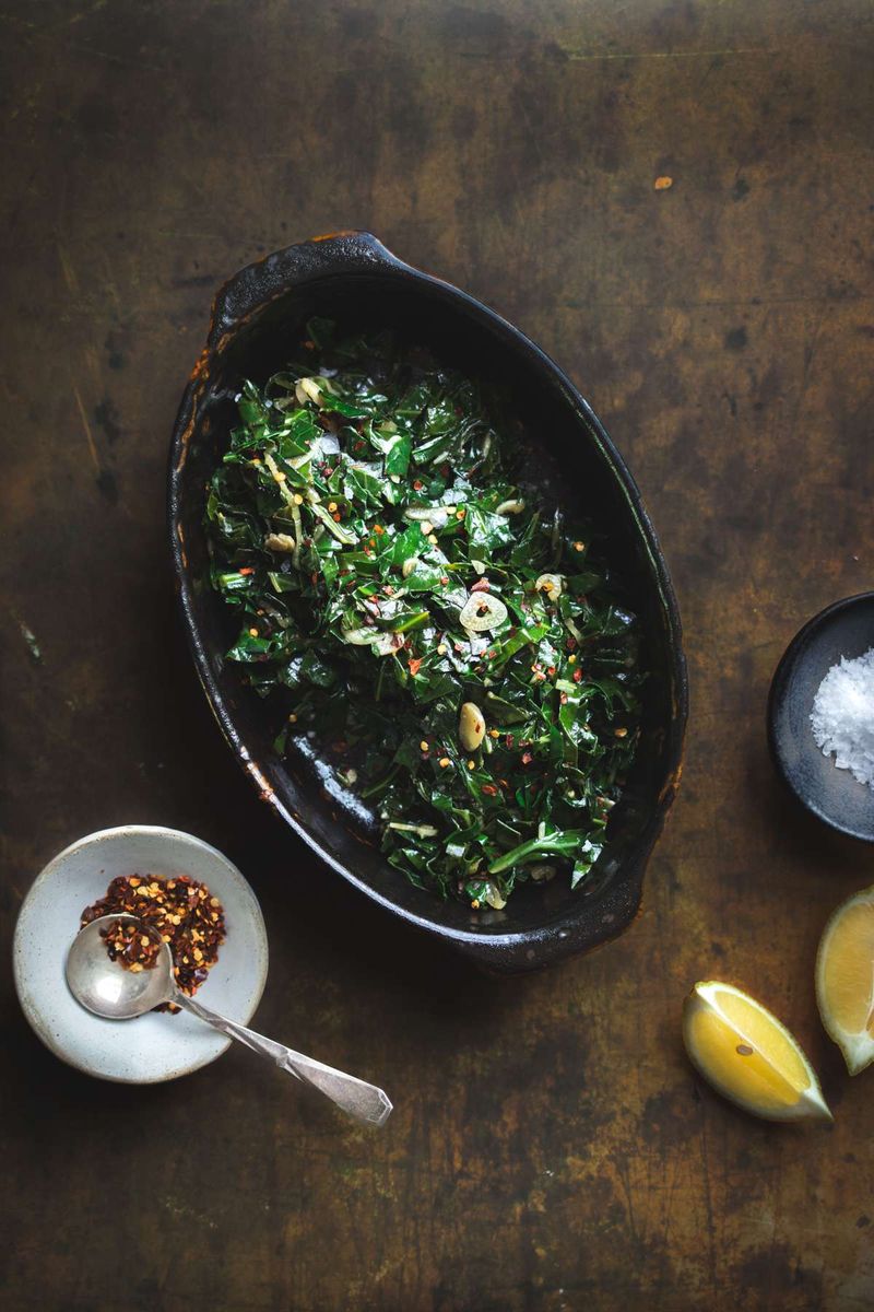 Quick and Easy Sautéed Collard Greens | The Maker Makes