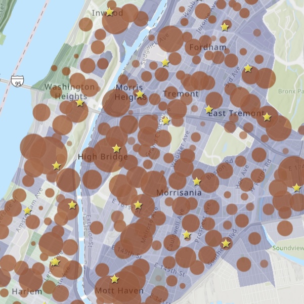 Library Futures | Mapping the Bronx: Where Digital Redlining Denies ...