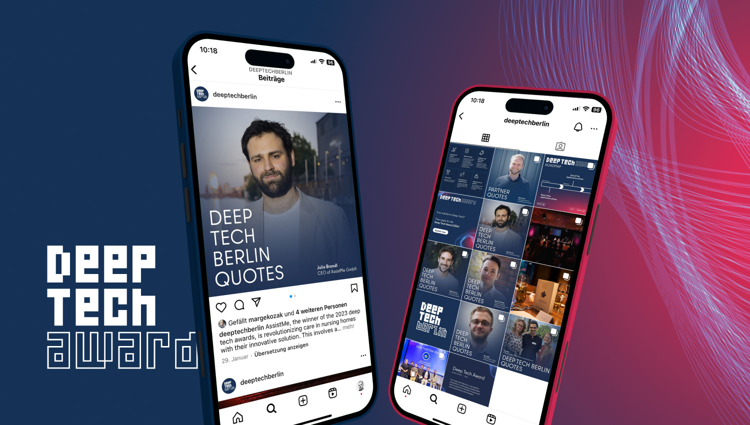 Uhura Digital | Uhura kreiert Rebrand der Deep Tech Berlin Kampagne.