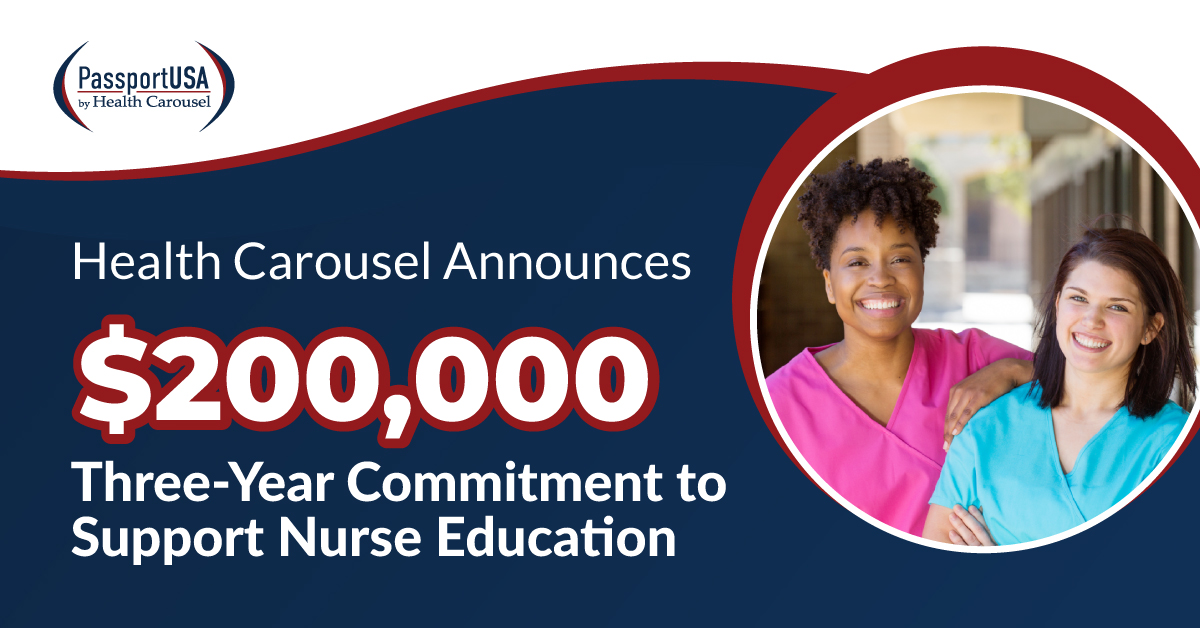 Health Carousel Announces $200,000, Three-Year Commitment to Support ...