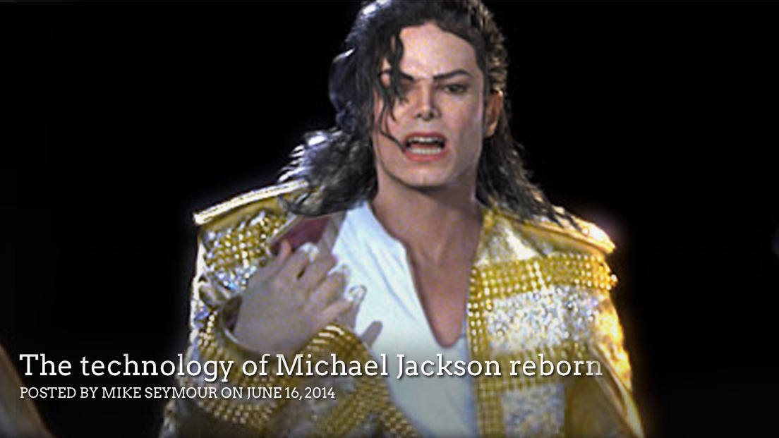 The technology of Michael Jackson reborn