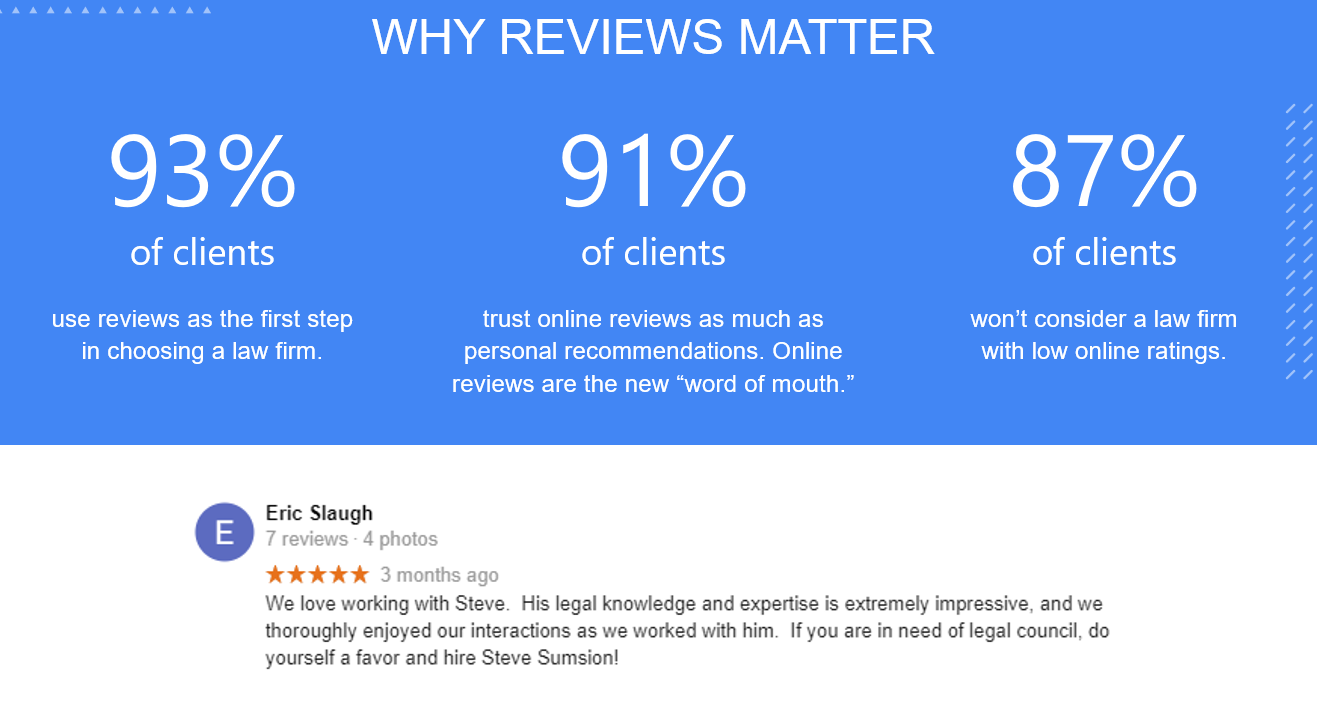 What Potential Clients Want to See in Your Law Firm Reviews | Kenect
