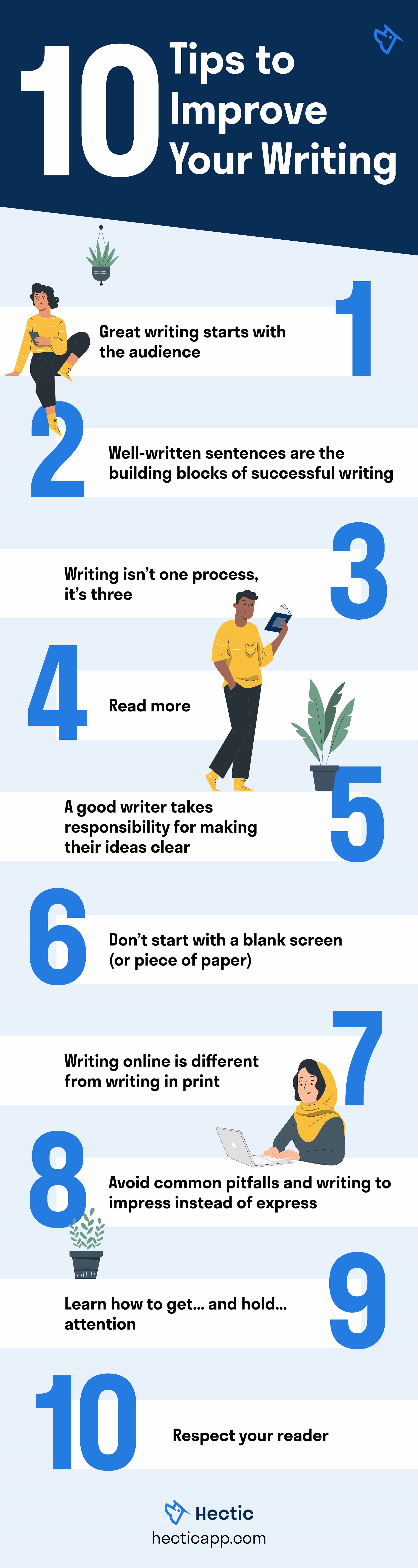 10 tips for improving your writing skills — without going on a writer’s ...