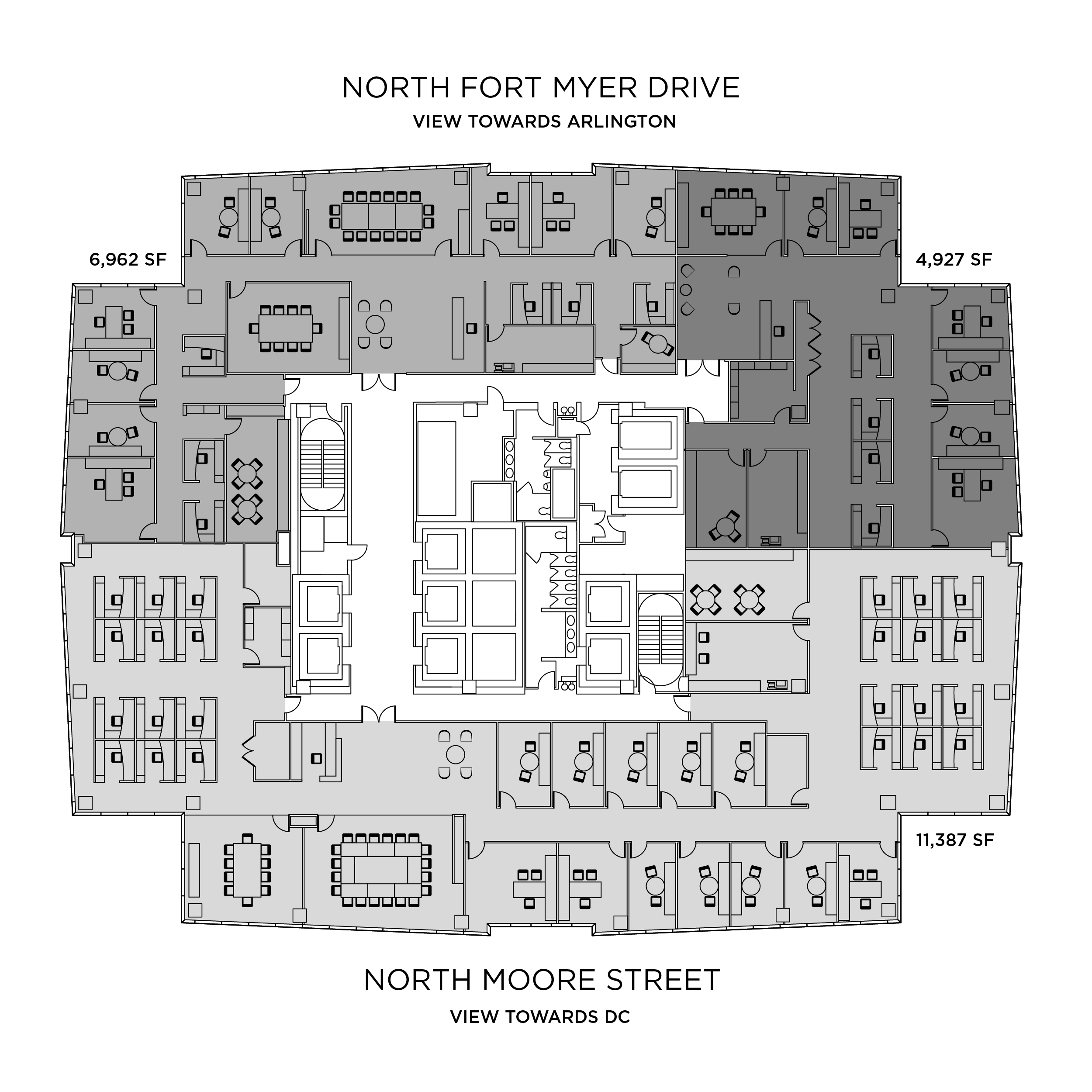 1812 North Moore - Typical Floor Plate