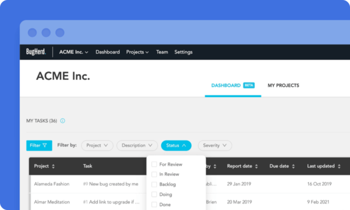 BugHerd 2021 wrap up