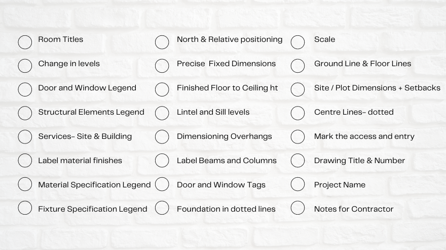 Architectural Drawings: Working Drawing v/s Submission Drawing