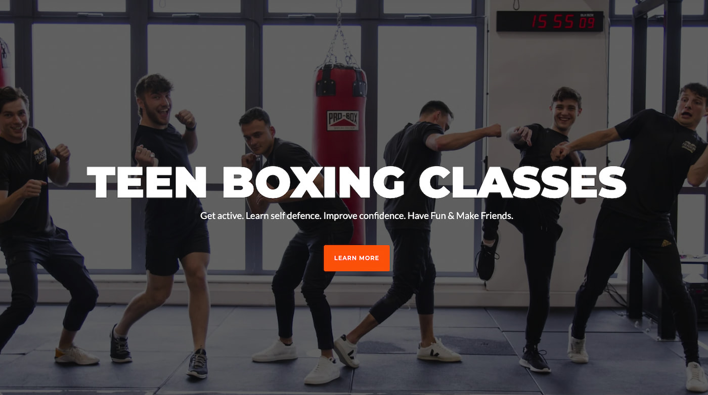 Teen Boxing Classes - Headon Boxing Academy