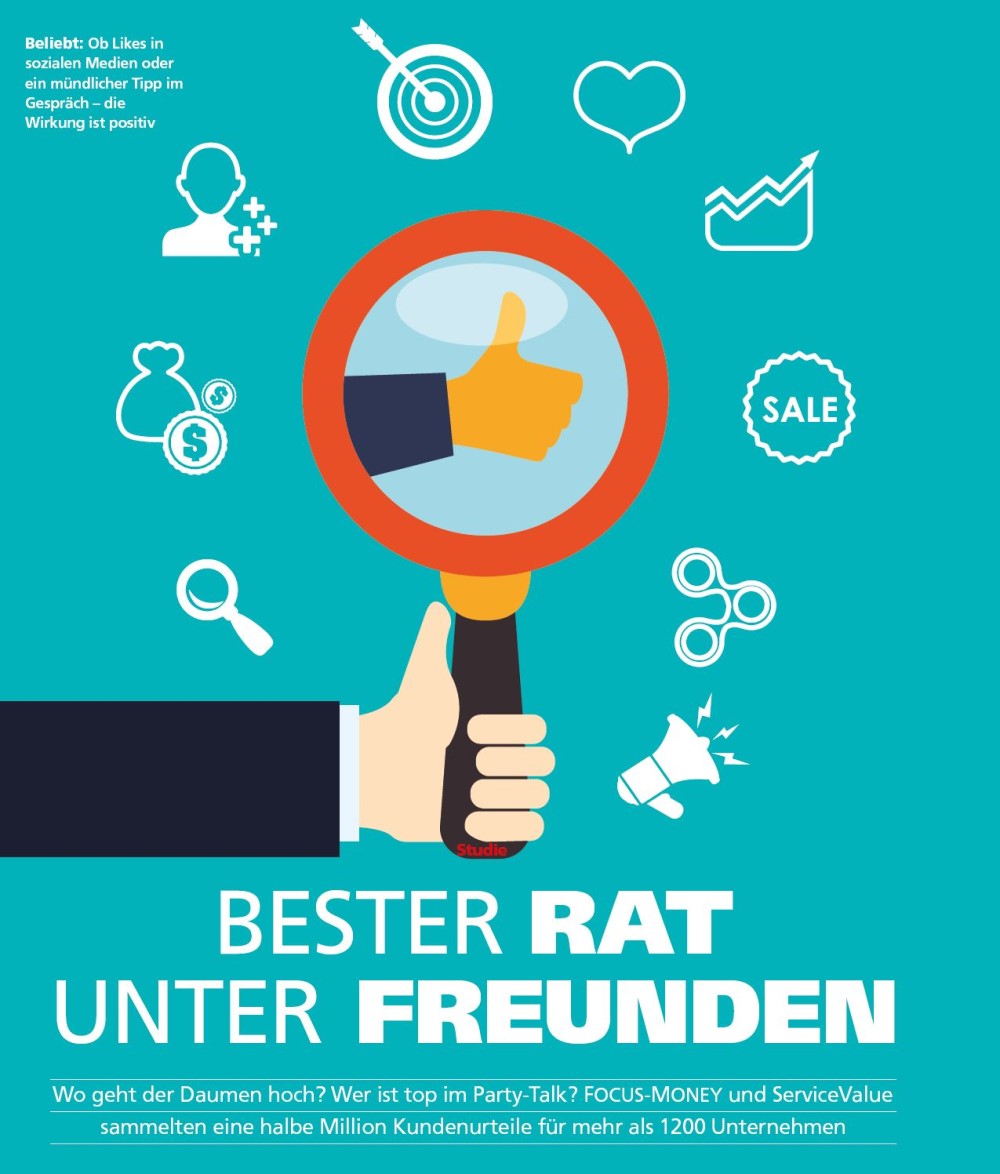 Blog: Focus-Money-Auszeichnung "Hohe Weiterempfehlung"