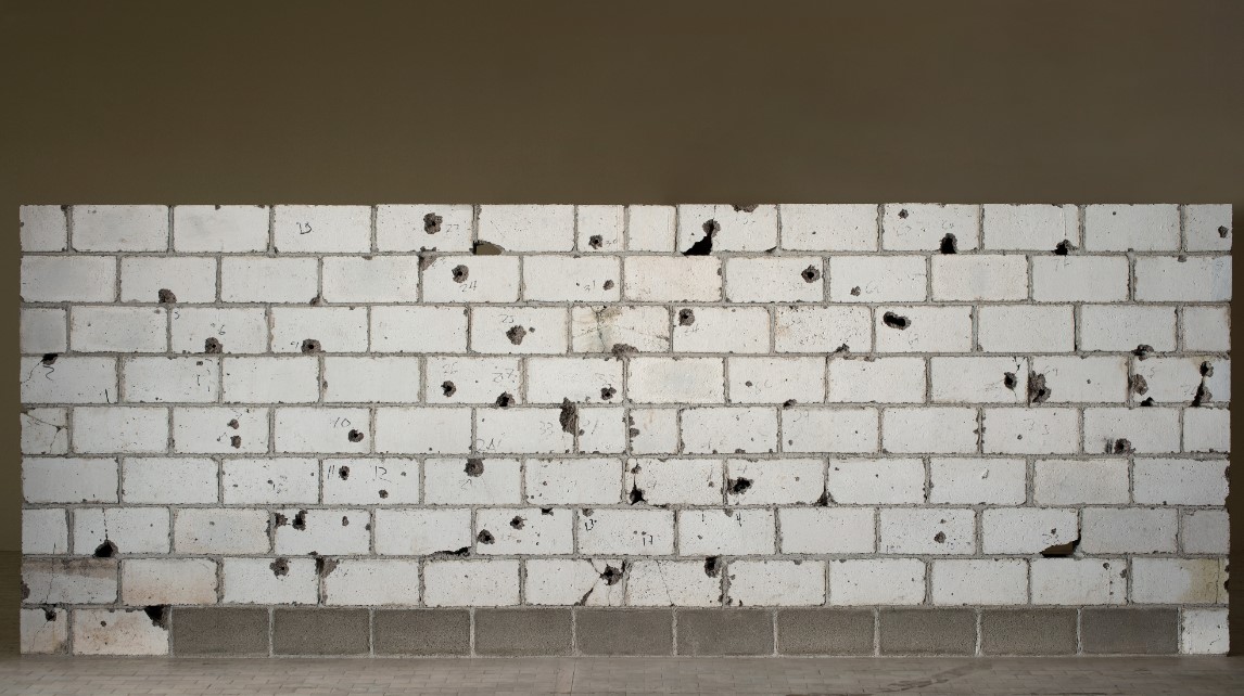 Teresa Margolles Muro Baleado at Weblucablog Blog