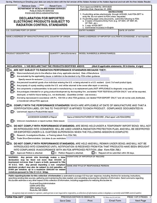 US Customs Forms (PDF) | PCBUS