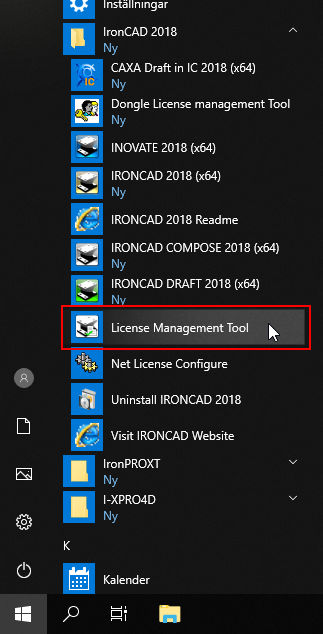 Licens via Dongel (USB) | Solidmakarna