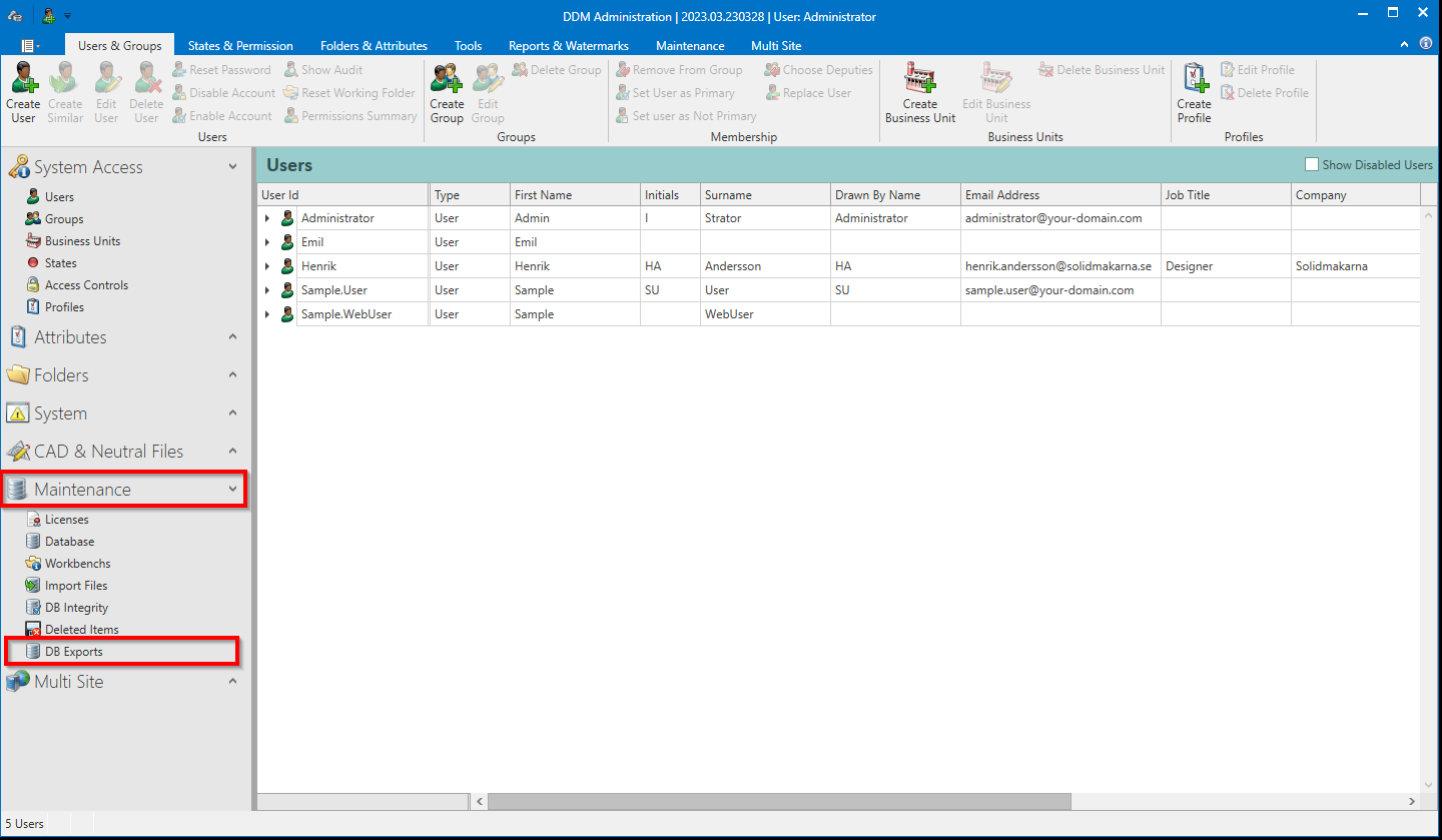 Exporting database and information (support bundle) for troubleshooting | Solidmakarnas Support blog