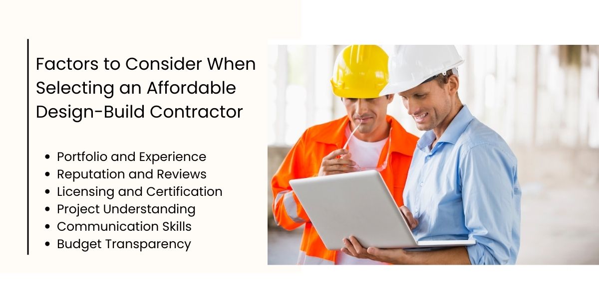 How to Selecting an Affordable Design-Build Contractor