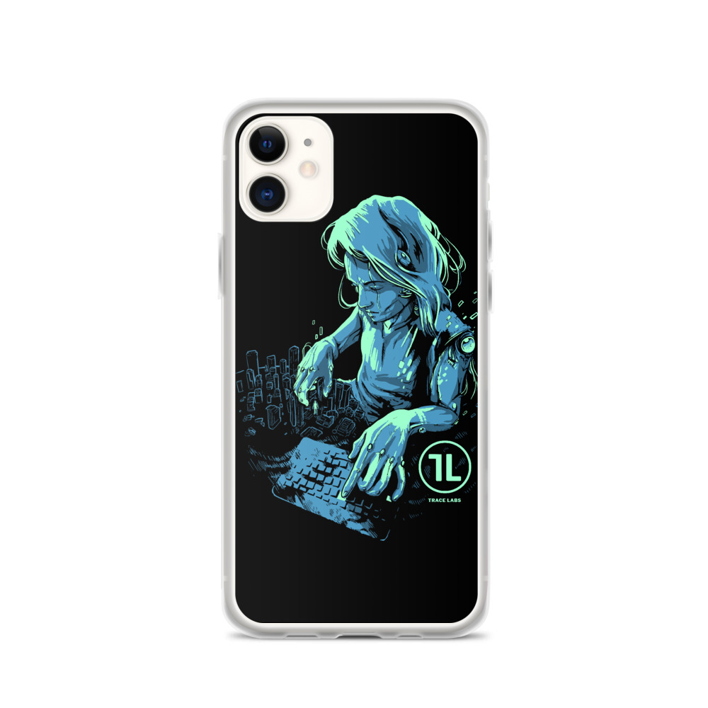 Trace Labs Shop | Futuristic Intelligence Operator - Iphone Case
