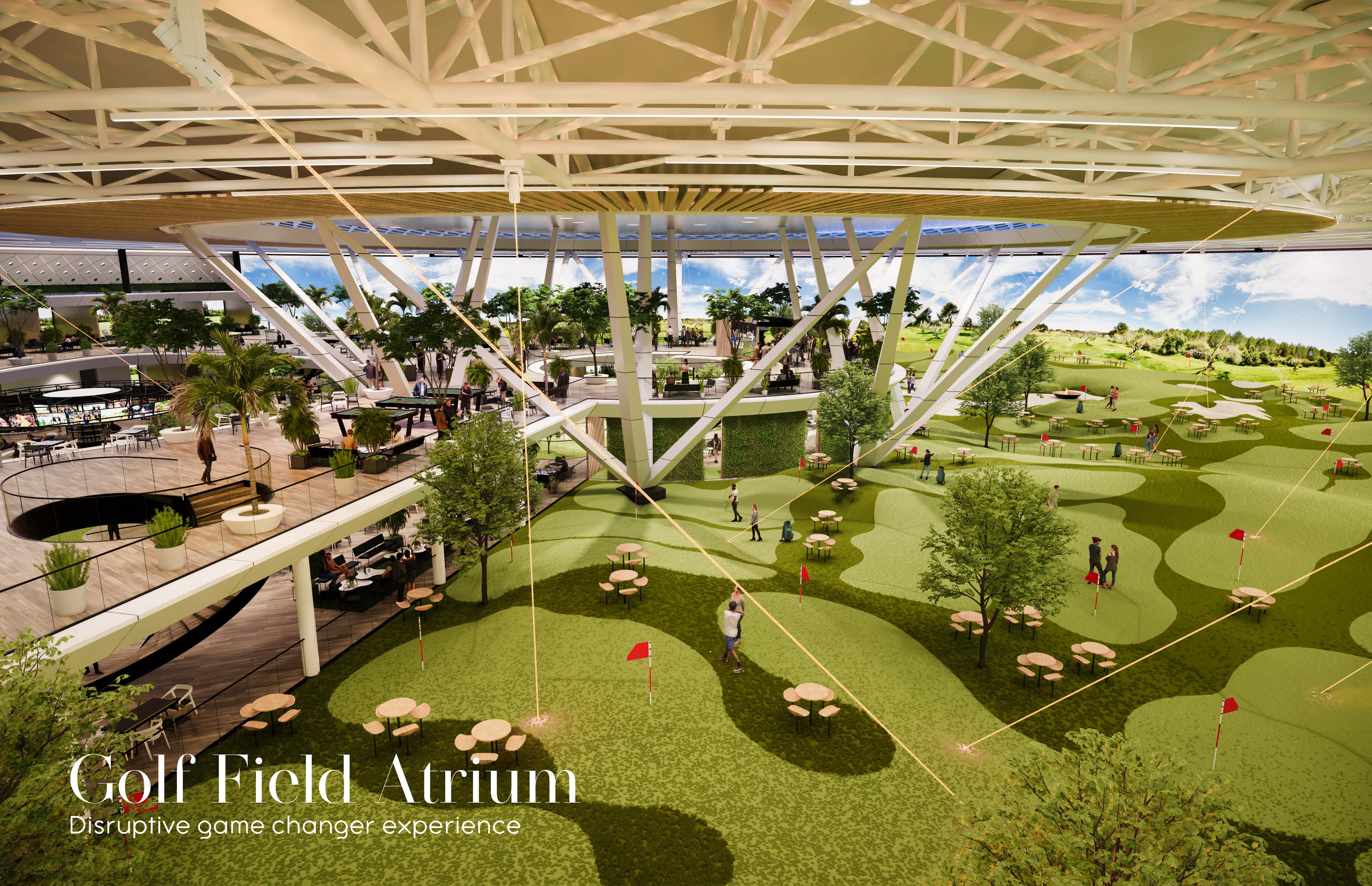 eGolf NextLinks Arena, La Quinta, California, USA