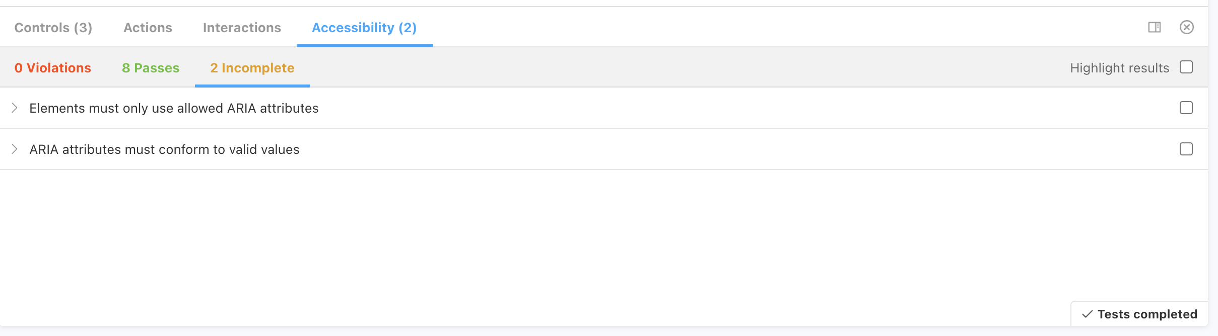Accessibility with React and Storybooks
