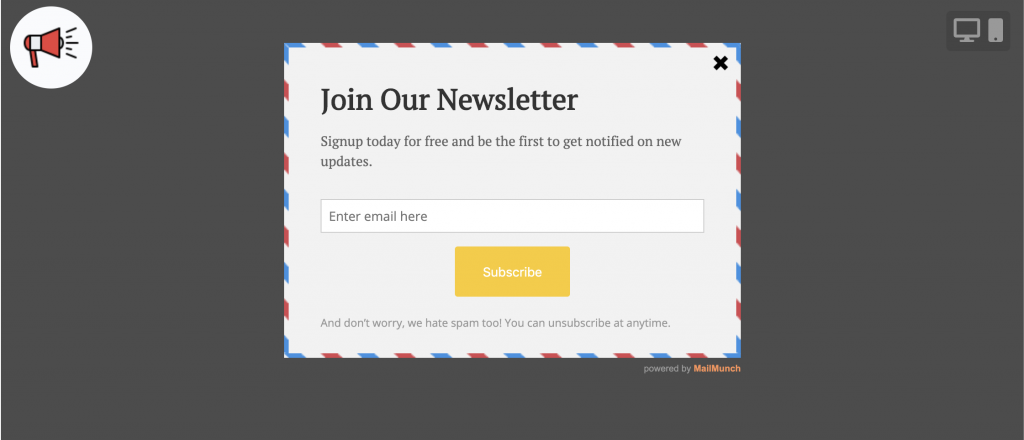 Introducing Trigger Tabs: Maximize your conversions | Mailmunch
