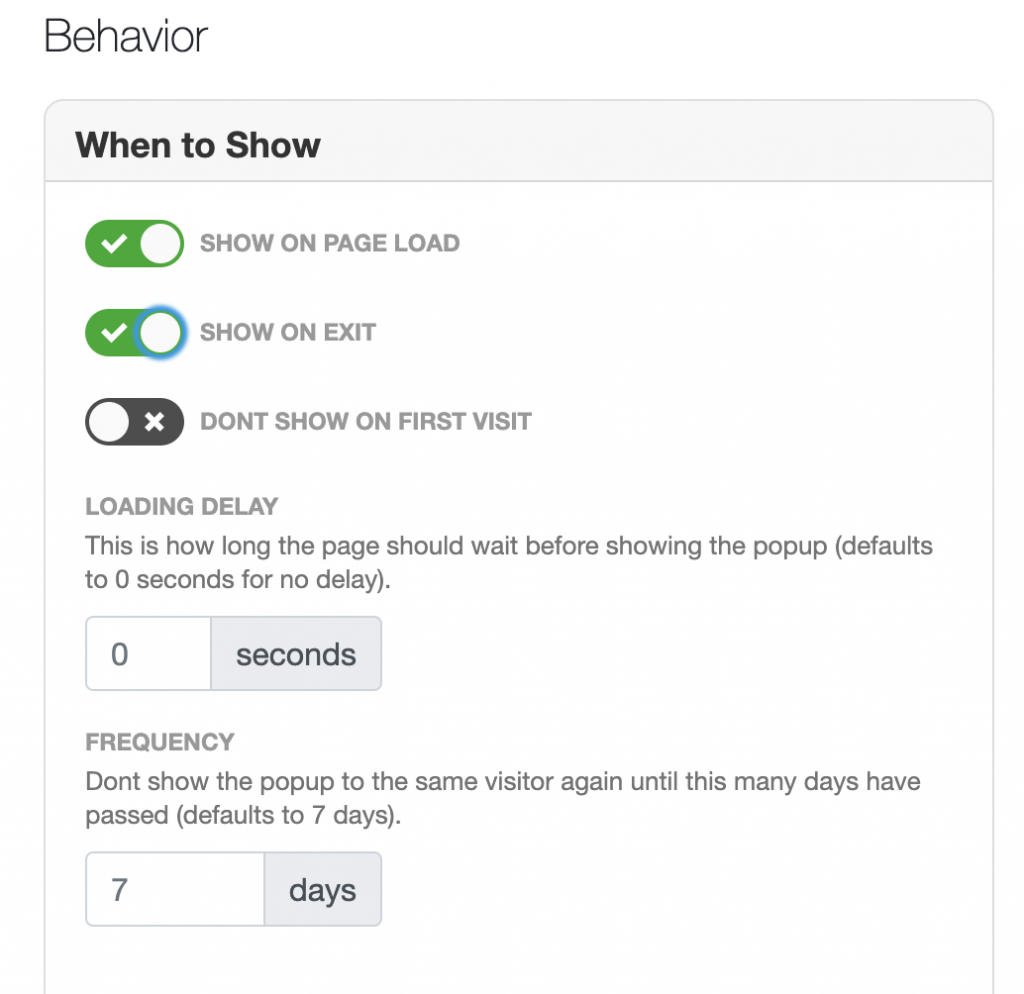 Feature Release: Mobile Exit-intent | Mailmunch