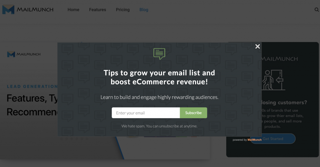 Opt In Form Types How To Choose The Best Form For Your Site Mailmunch