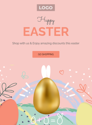 Easter Egg Email Template | Mailmunnch